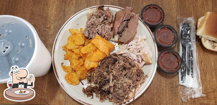 Menu at Perry's BBQ Pit, Camden