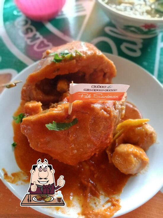 Menu at Bakso & Mie Ayam Ceker PAK SARIMAN restaurant, Kroya