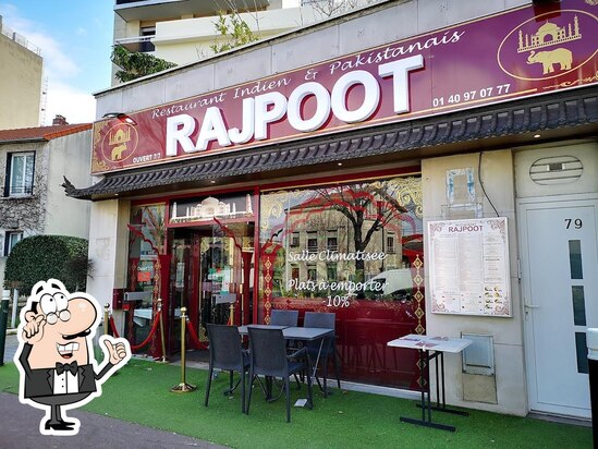 Menu au Rajpoot restaurant, Nanterre