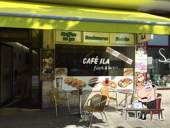 Menu at Café ILA cafe, Munich, Waldfriedhofstraße 46