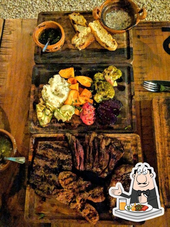 Menu at La parrillada grill, Tulum