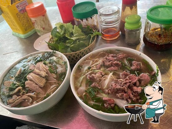 Menu at Phở An (Pho Restaurant), Ninh Binh