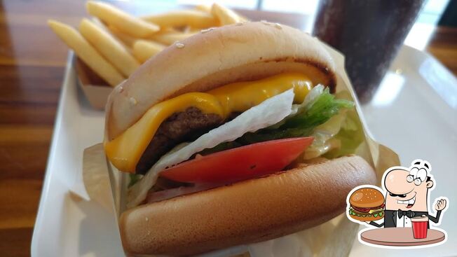 Menu at Burger Lab restaurant, Seoul