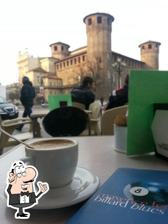 Menu at Caffe' Castello cafe, Turin