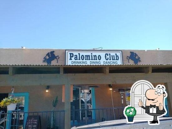Menu at Palomino Club, Wickenburg