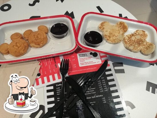 Menu at Primark Café with Disney cafe, Birmingham