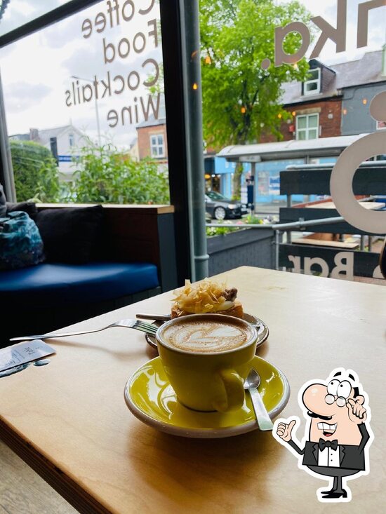 Menu at Coffika cafe, Sheffield, 412