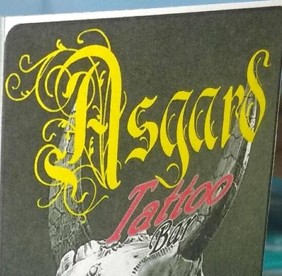 Menu at Asgard Tatto Bar, General Campos