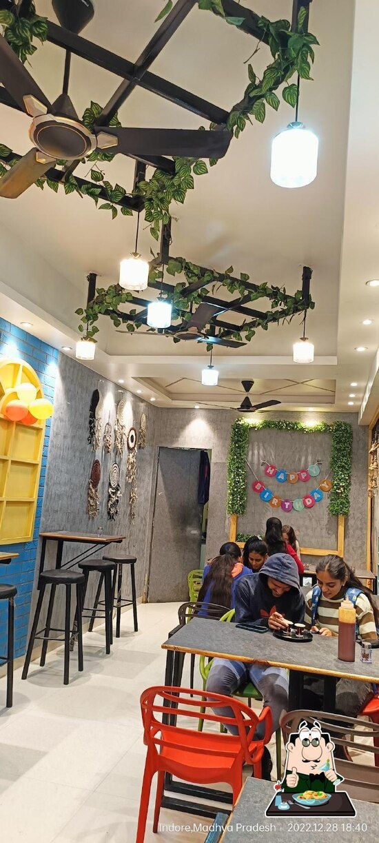 Menu at Open window cafe, Indore