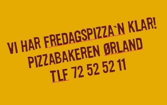 Pizzabakeren Ørland pizzeria, Brekstad - Restaurant menu and reviews