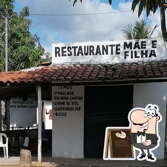Menu em. restaurante, Santa Inês, Br Povoado