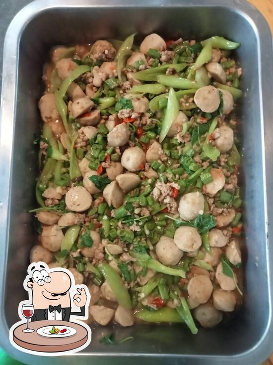 Menu at ข้าวแกงพันดาว restaurant, Bang Krut