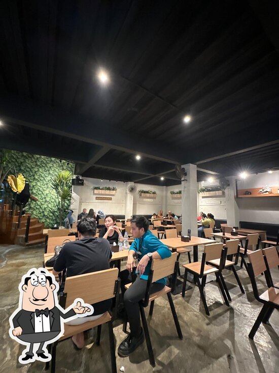 Menu at luwe cafe, Karawang