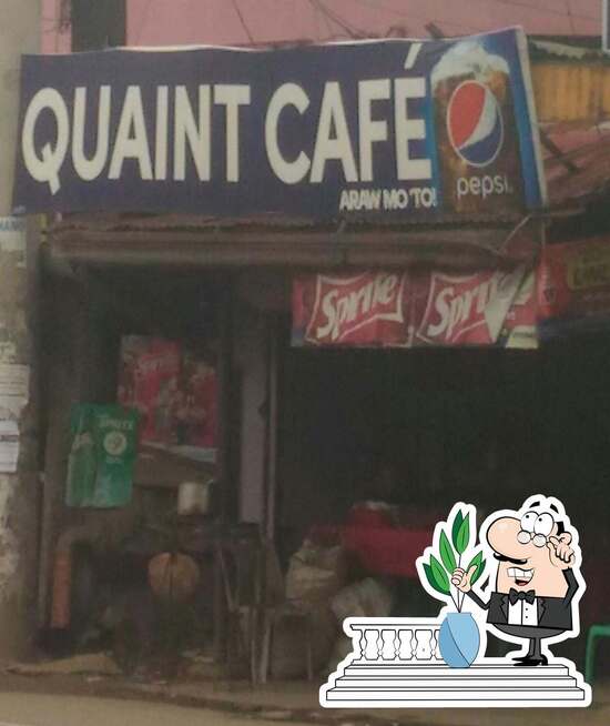 Menu at Quaint Cafe, Cagayan de Oro