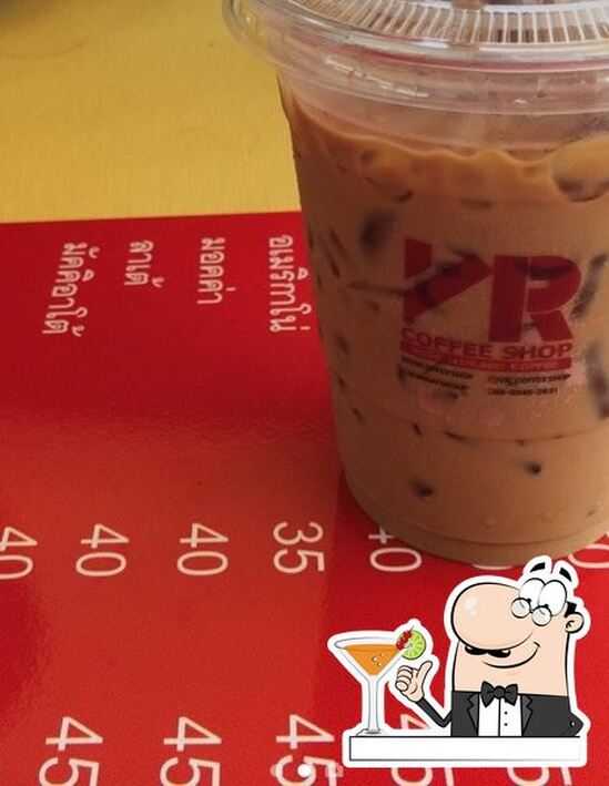 Menu at VR coffee, Khlong Kiu