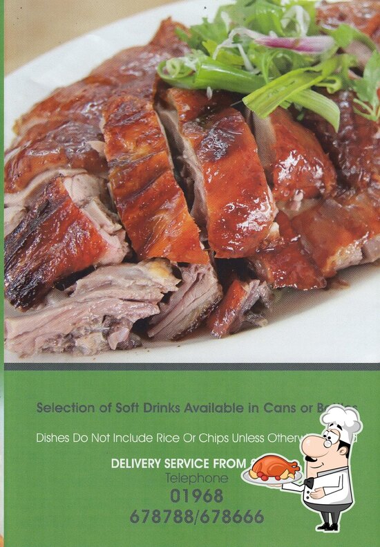 Menu at Jade Palace fast food, Penicuik, 5 Edinburgh Rd