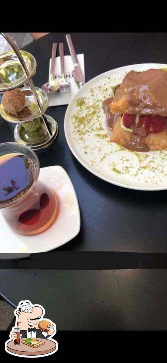 Menu at Moose Chocolatier, Istanbul