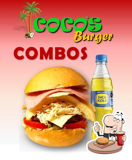 Coco's Burger Suc. Matellini, Distrito de Chorrillos - carta y ...