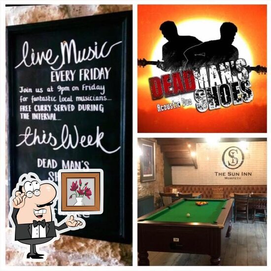 Menu at Sun Inn pub & bar, Morpeth