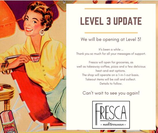 Menu at Fresca Mediterranean Cafe, Deli, Grocer, Pizzeria & Bar ...