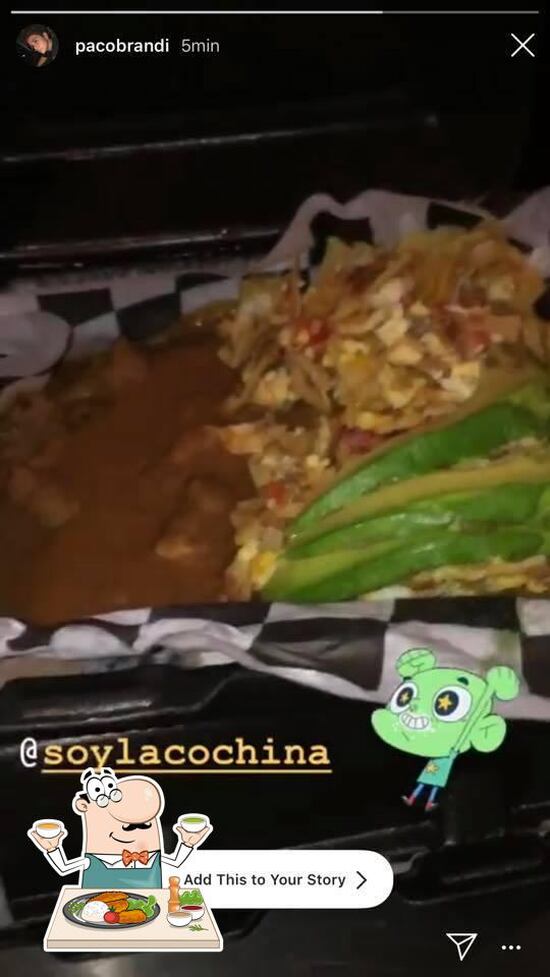 Carta del restaurante La Cochina Foodtruck, Monterrey
