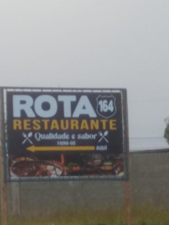 Menu em RESTAURANTE ROTA -164, Brasil