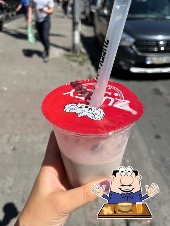 Menu at Zuffy Bubble Tea Trump AVM, Istanbul