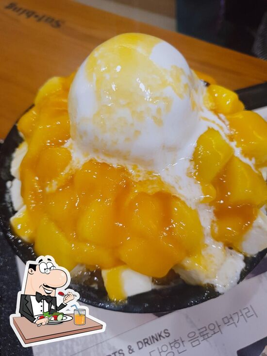 Menu at Sulbing desserts, Seoul, 479 Achasan-ro