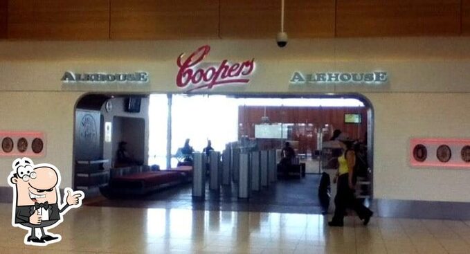 Menu at Coopers Alehouse pub & bar, Adelaide Airport