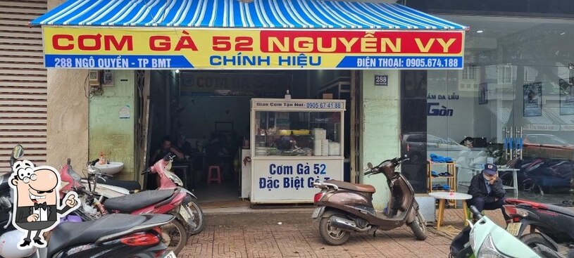 Menu at Cơm gà 52 chính hiệu - Nguyễn Vy 315 ngô quyền tp bmt ...