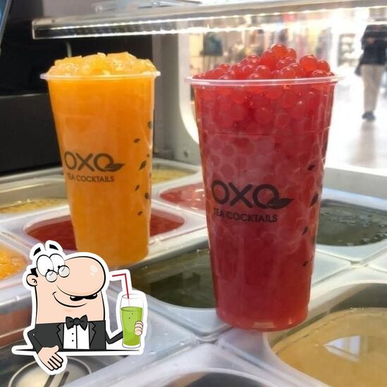 Menu at OXO Bubble Tea pub & bar, Modřice
