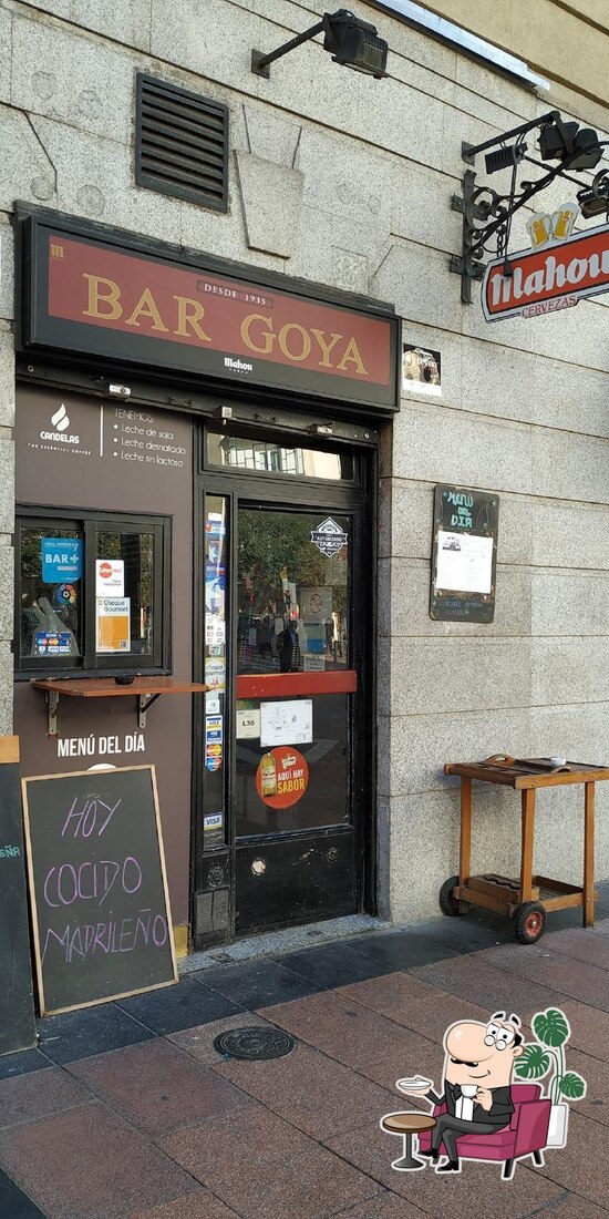 Bar GOYA 12, Madrid - Menú del restaurante, precios y reseñas