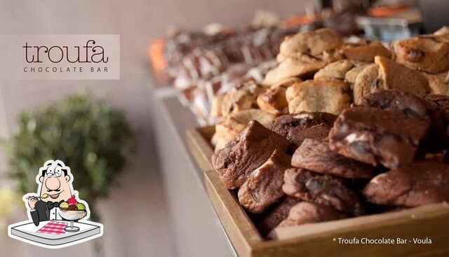Menu at Troufa Chocolate Bar, Voula