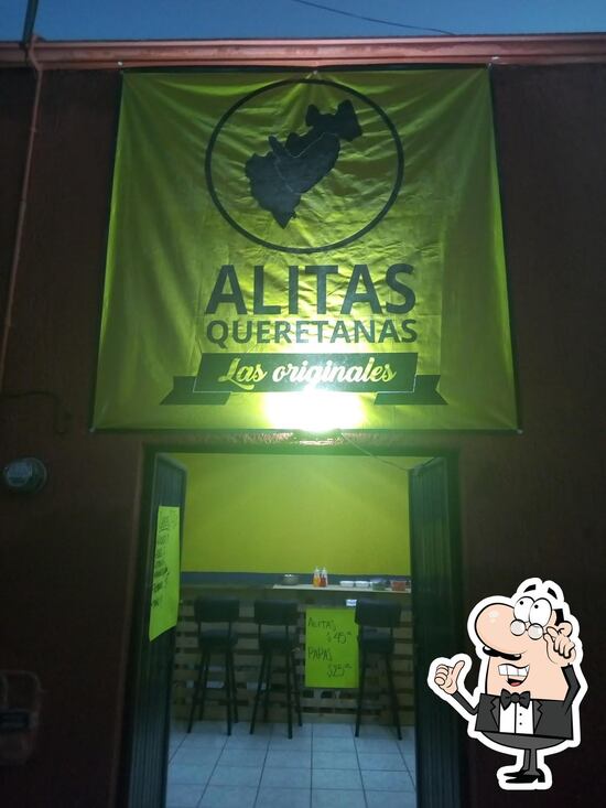 Menu at Alitas Queretanas restaurant, Santiago de Querétaro