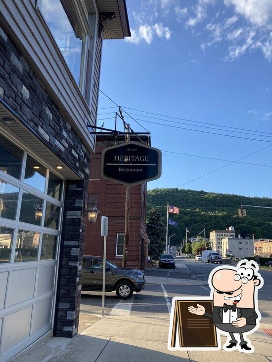 Menu at Heritage Restaurant, Shamokin