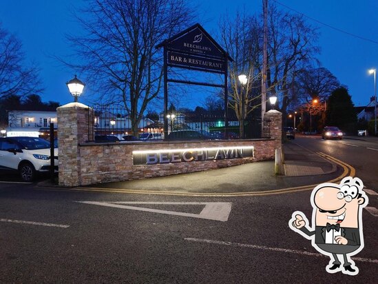 Menu at Beechlawn Hotel Dunmurry restaurant, Belfast
