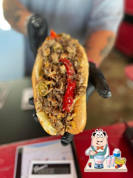 Menu at Browns Cheesesteak on the Strip, Geneva-on-the-Lake
