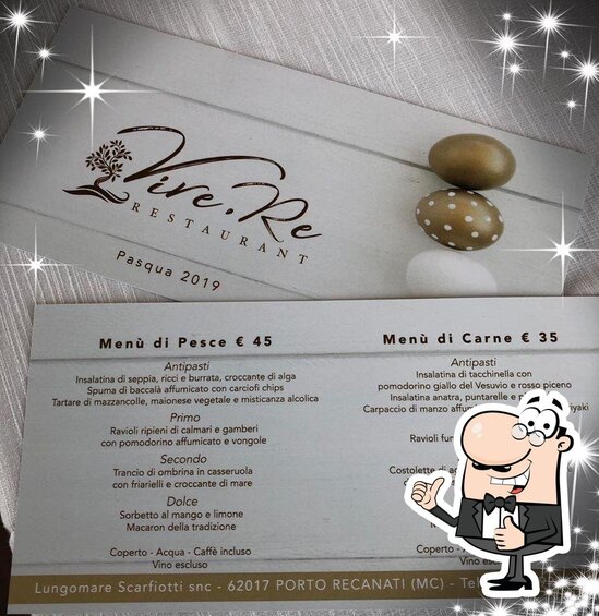 Menu da Vive.Re Restaurant Porto Recanati, Porto Recanati, Viale ...