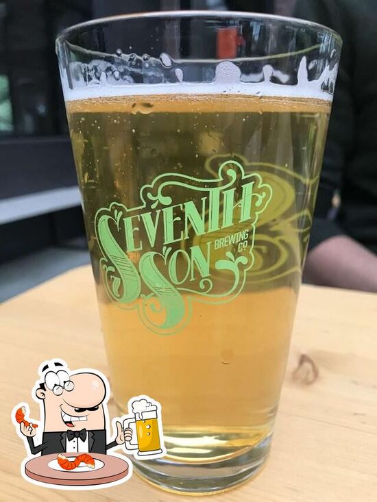 Menu at Seventh Son Brewing pub & bar, Columbus