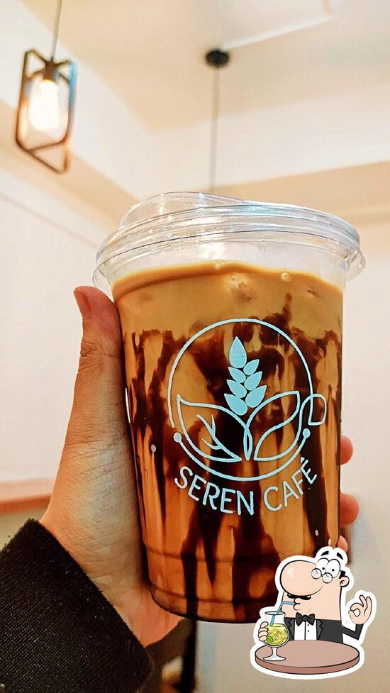 Menu at Seren Cafè, Manila
