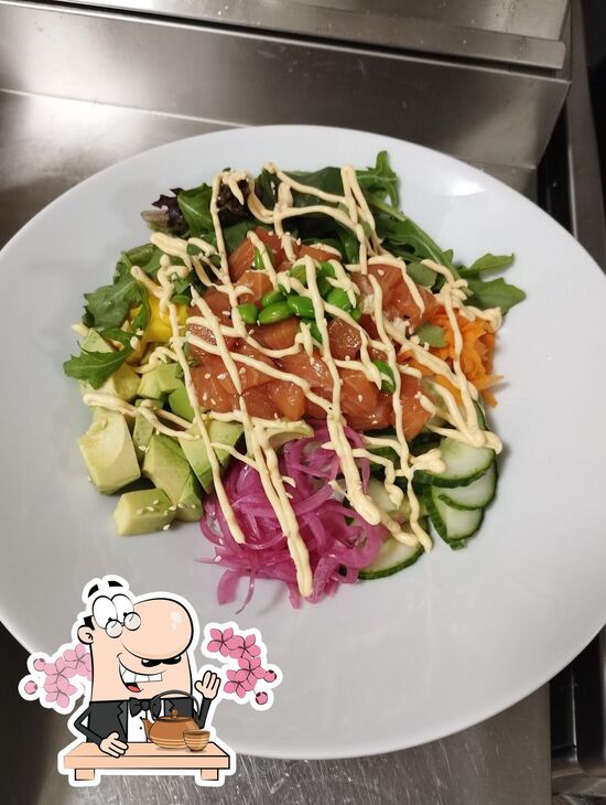 Menu at lily sushibar, Karlstad