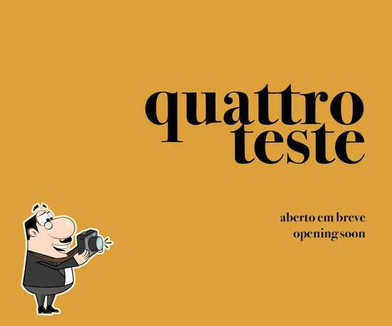 Menu at Quattro Teste pub & bar, Lisbon