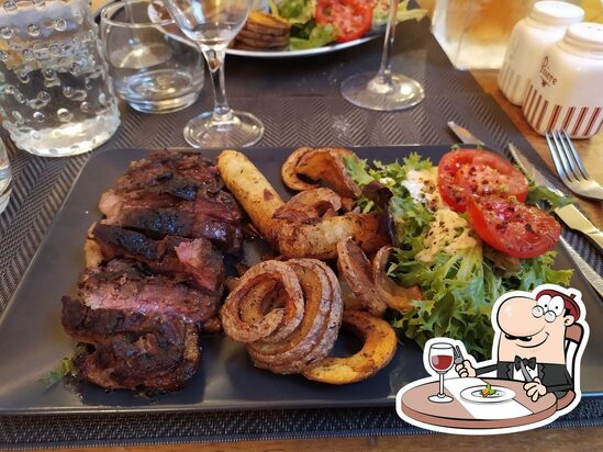 Menu at Auberge de Lupé restaurant, Lupé