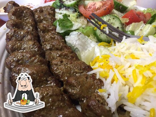 Menu at Famous Shish Kabob restaurant, Pasadena