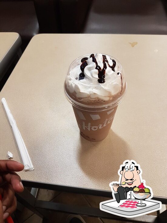 Menu at Tim Hortons cafe, Welland, 30 Rice Rd
