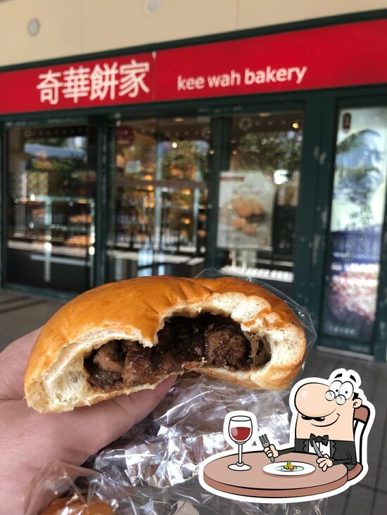 Menu at Kee Wah Bakery, Hong Kong, Mui Wo Cooked Food Market