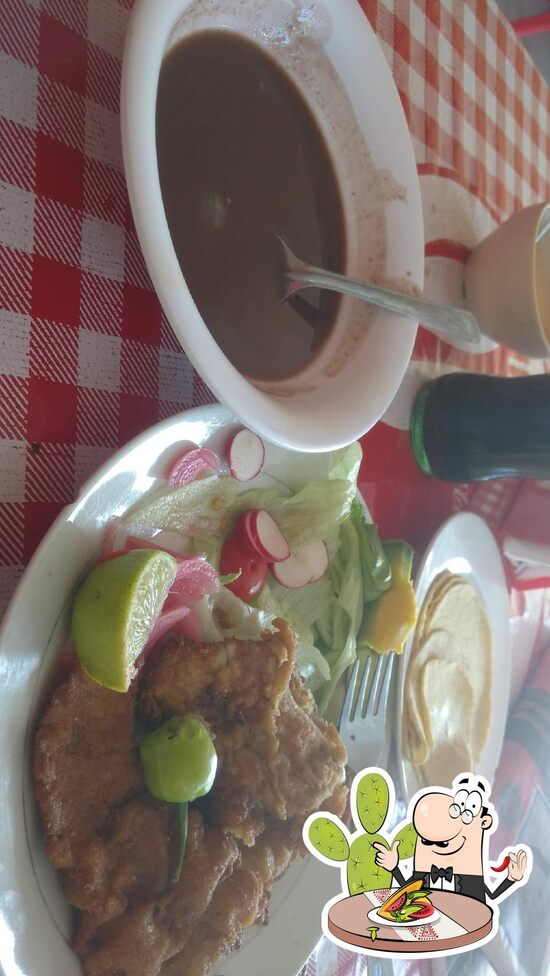 Menu at "LAS 3 COMADRES" restaurant, Merida