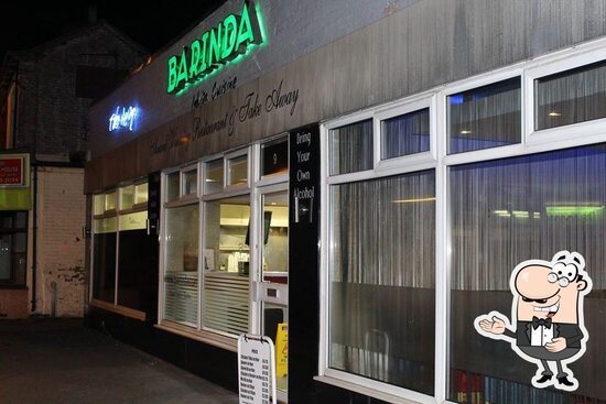 Menu at Barinda Cheadle Hulme, Cheadle, 7/11 Gilbent Road