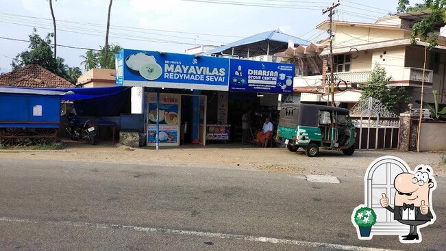 Menu at Mayavilas Seva, Palakkad
