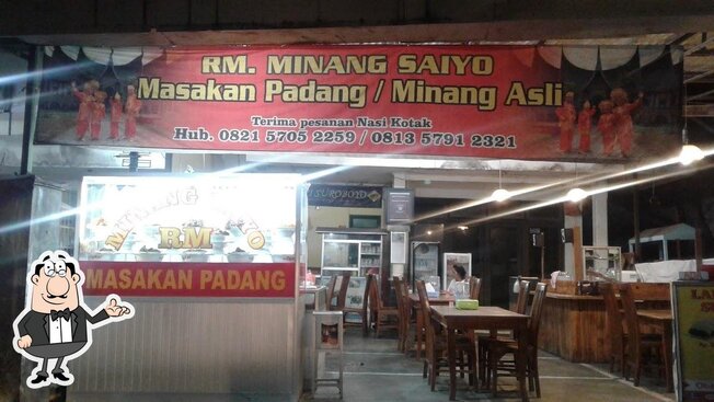 Menu at RM. Minang Saiyo restaurant, Surabaya